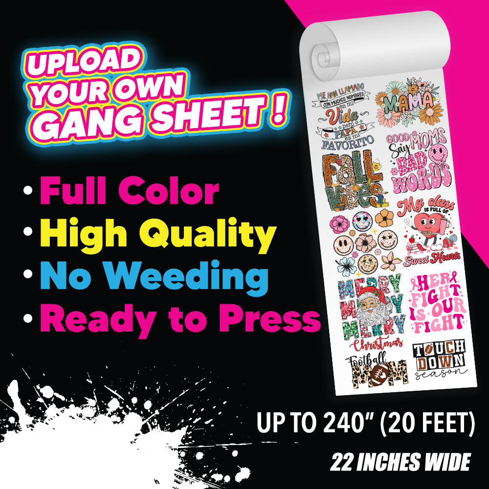 Upload Your Own Gang Sheet – 1210 Printing, LLC