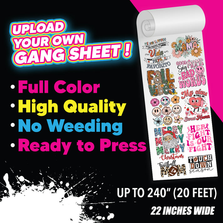 Upload Your Own Gang Sheet – 1210 Printing, LLC